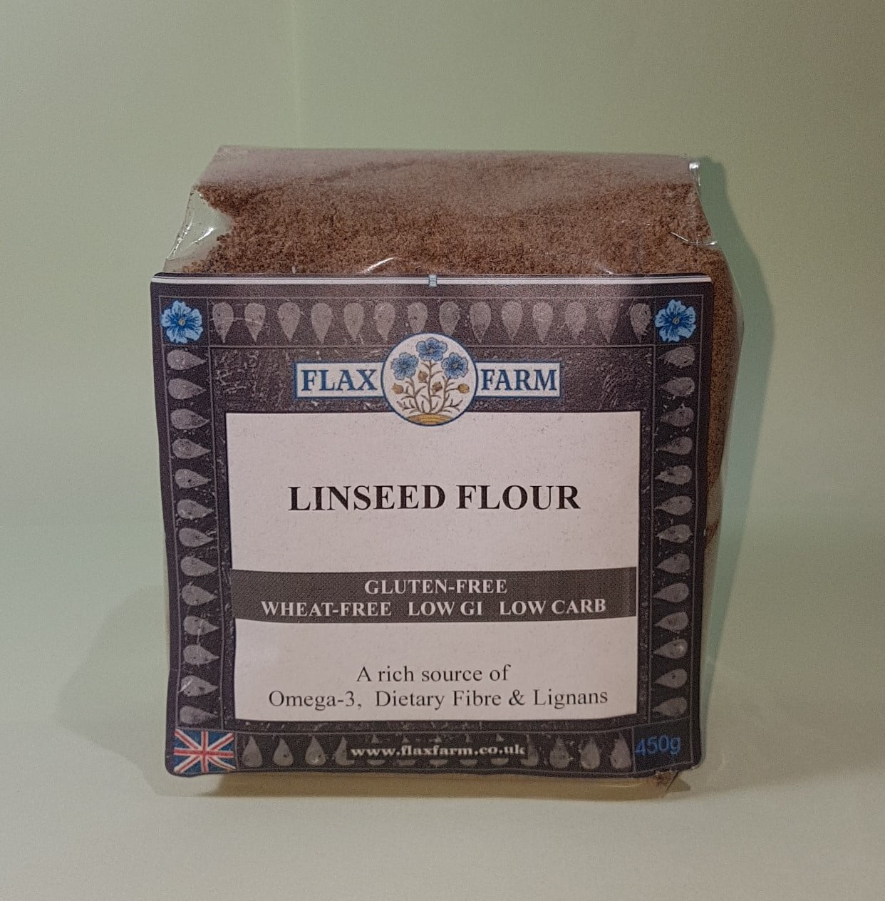 Ground Flaxseed Flour - Bronze Flour - 450g